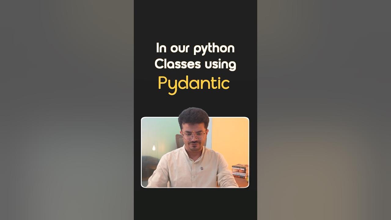 Class Validation in Python using Pydantic | Pydantic BaseModel ...