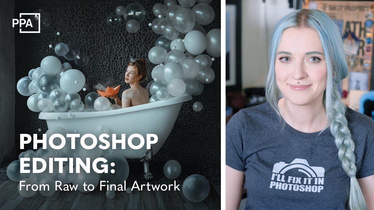 Photoshop Editing for Fine Art Photography | Post-Production with Anya ...