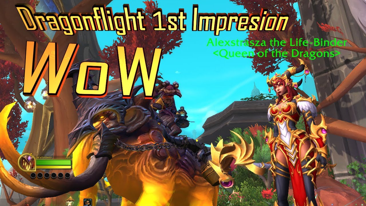 Wow Dragonflight Alexstrasza Location In Dragon Isles Youtube