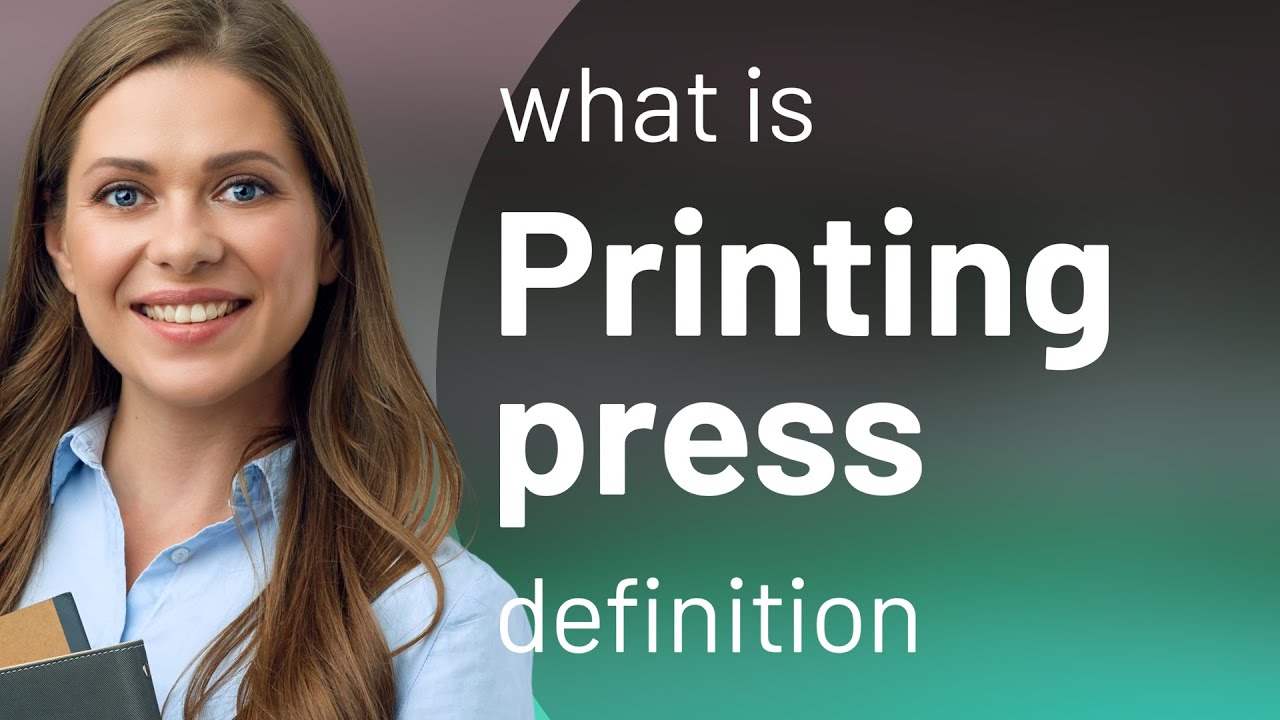 Printing Press Meaning Of PRINTING PRESS YouTube printing-press-meaning-of-printing-press-youtube
