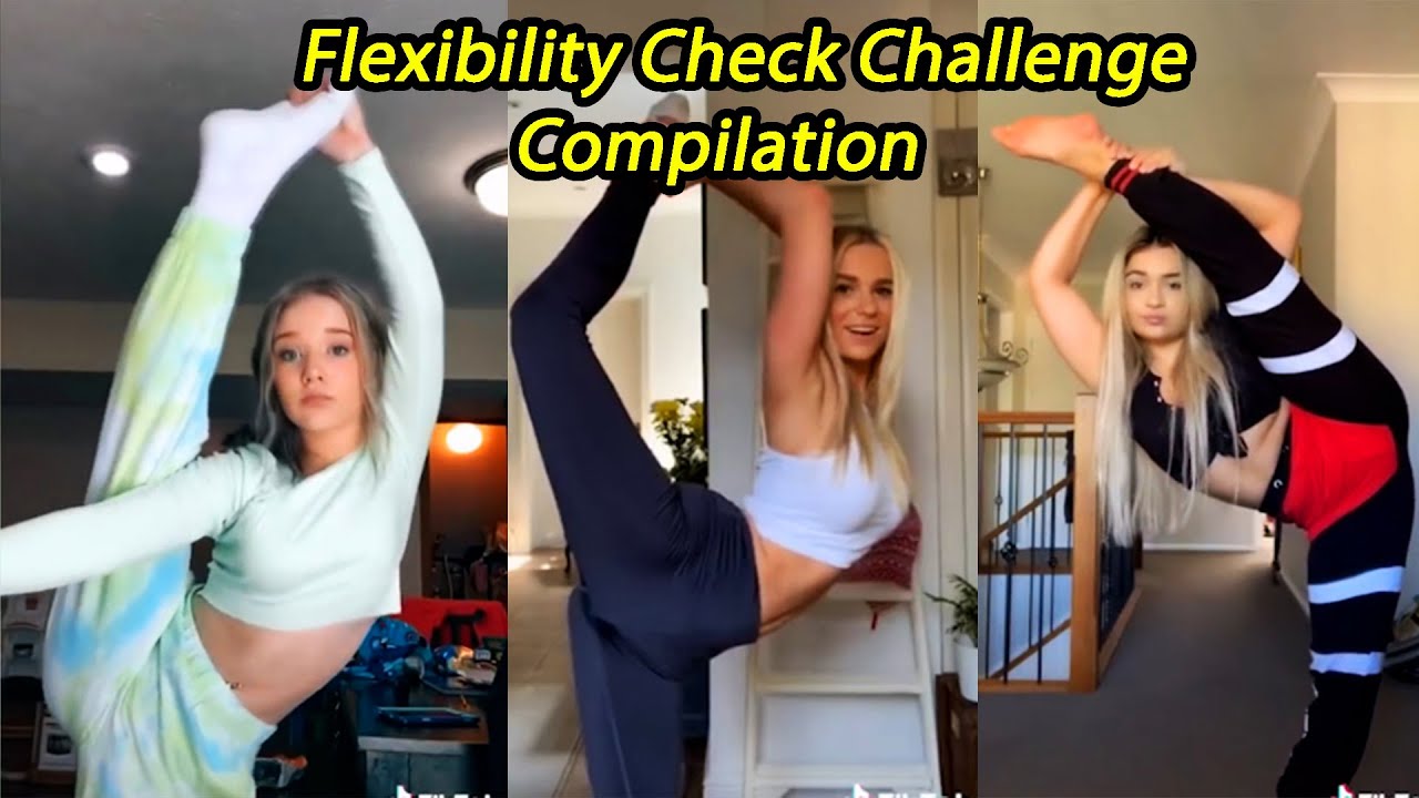 TikTok - Flyer Flexibility Check Compilation Challenge - Tik Tok Sweet Girls #fitness # ...