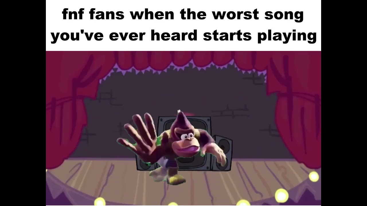 fnf fans when the worst song you've ever heard starts playing - YouTube