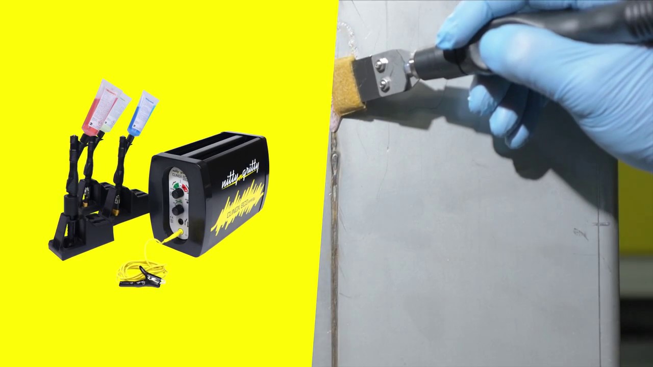 CLINOX ECO ENERGY- WELD CLEANING - DECAPAGGIO - YouTube