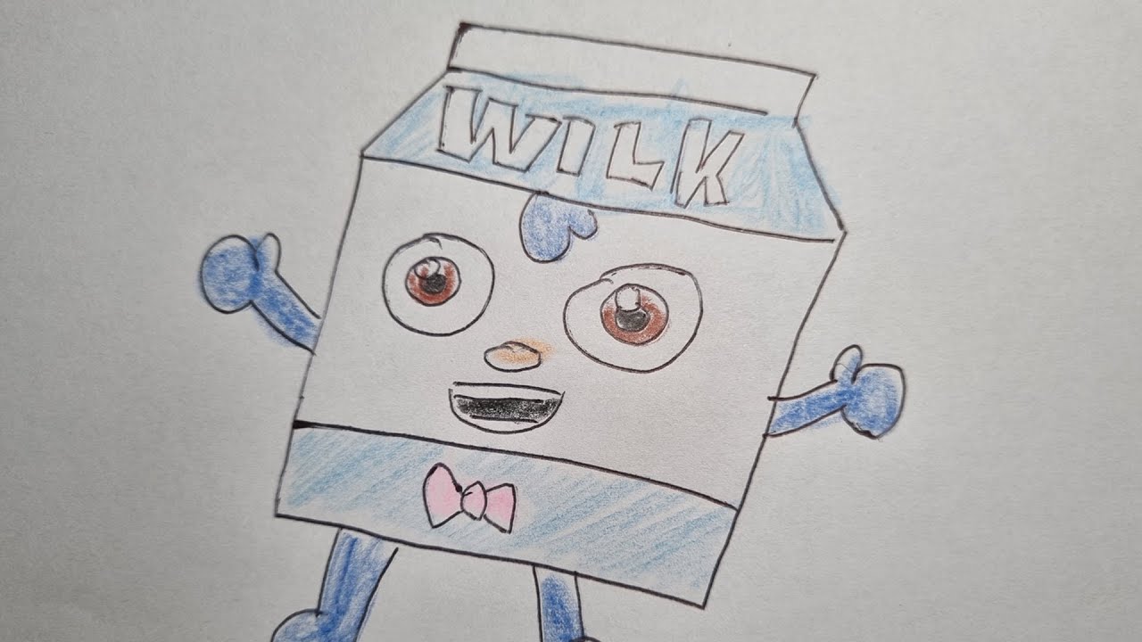 [브레드 이발소 그리기] 윌크 그리기ㅣ컬러링ㅣbread barbershopㅣdrawingㅣcoloringㅣHow to draw ...