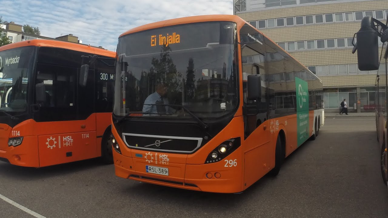 Vuoden 2024 Eka Video PL Runkolinja Volvo 8900LE 6x2 (296) Linjalla 530 ...