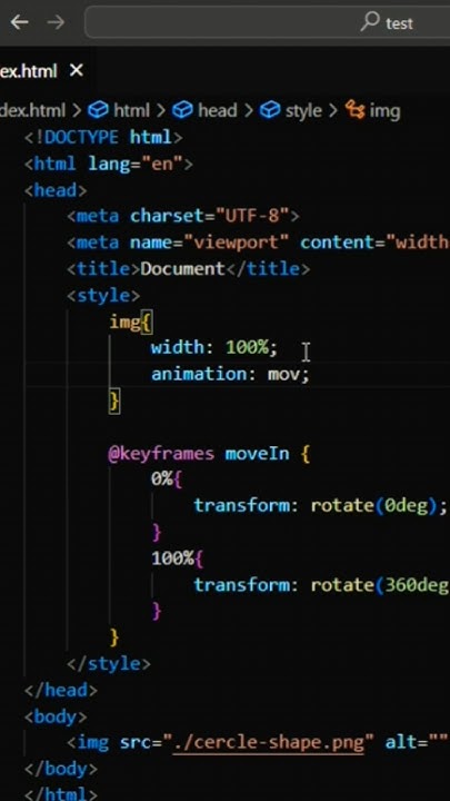keyframe animation css #css #html #viral - YouTube