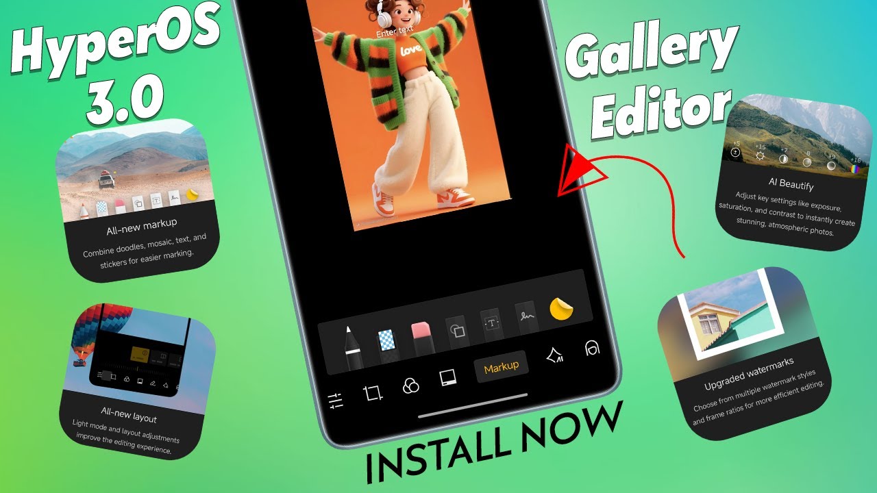 Install HyperOS 3.0 Gallery Editor NOW! New UI & Supercharged Features ...