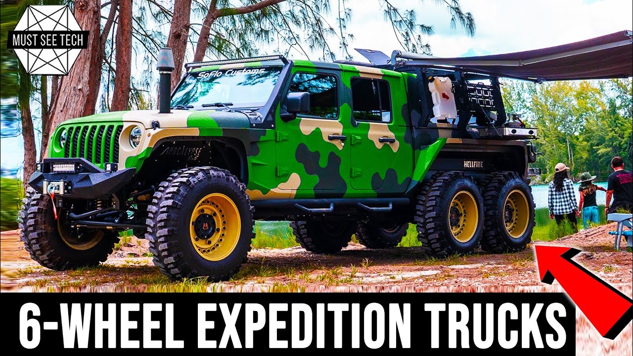 Best 6-Wheel Expedition Vehicles and Extreme 6x6 Overlanding Trucks ...