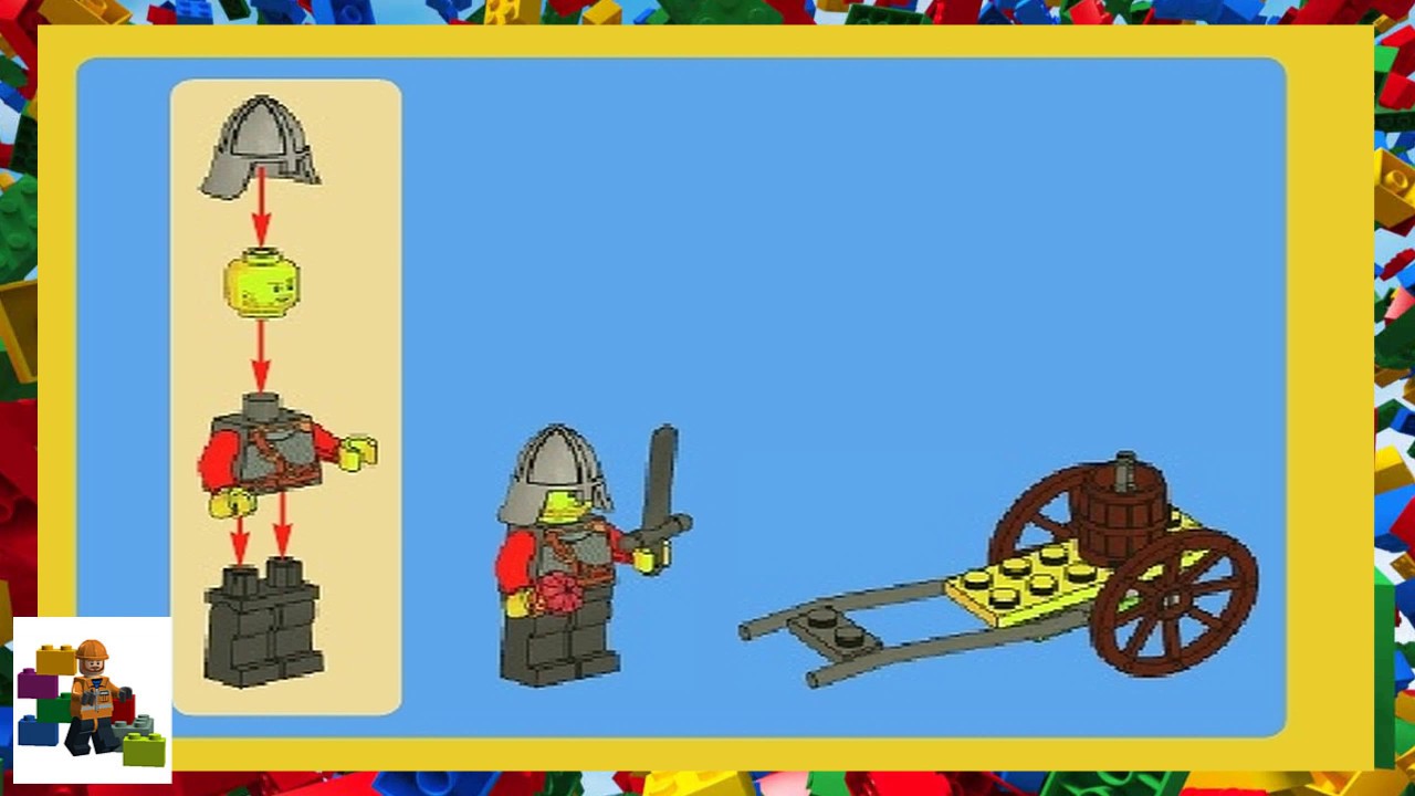 LEGO instructions - Bricks and More - 5929 - Knight and Castle Building ...