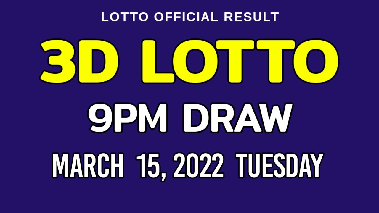 3D LOTTO RESULT 9PM DRAW MARCH 15, 2022 PCSO SWERTRES LOTTO RESULT ...