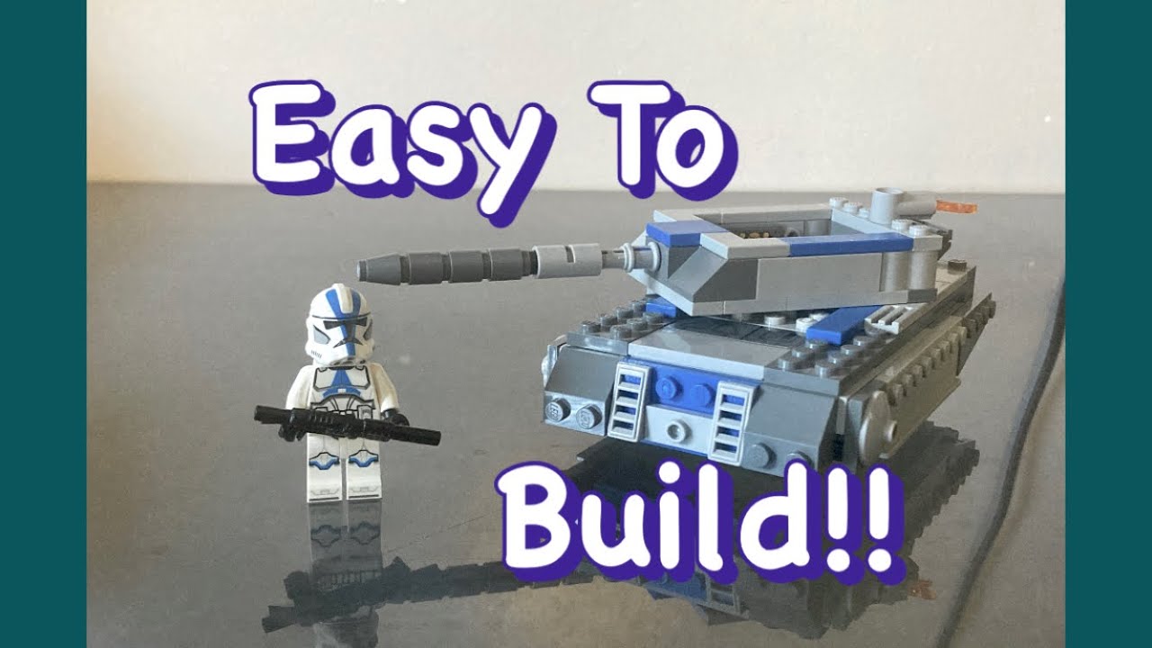 How To Make A Lego 501st Custom Tank - YouTube