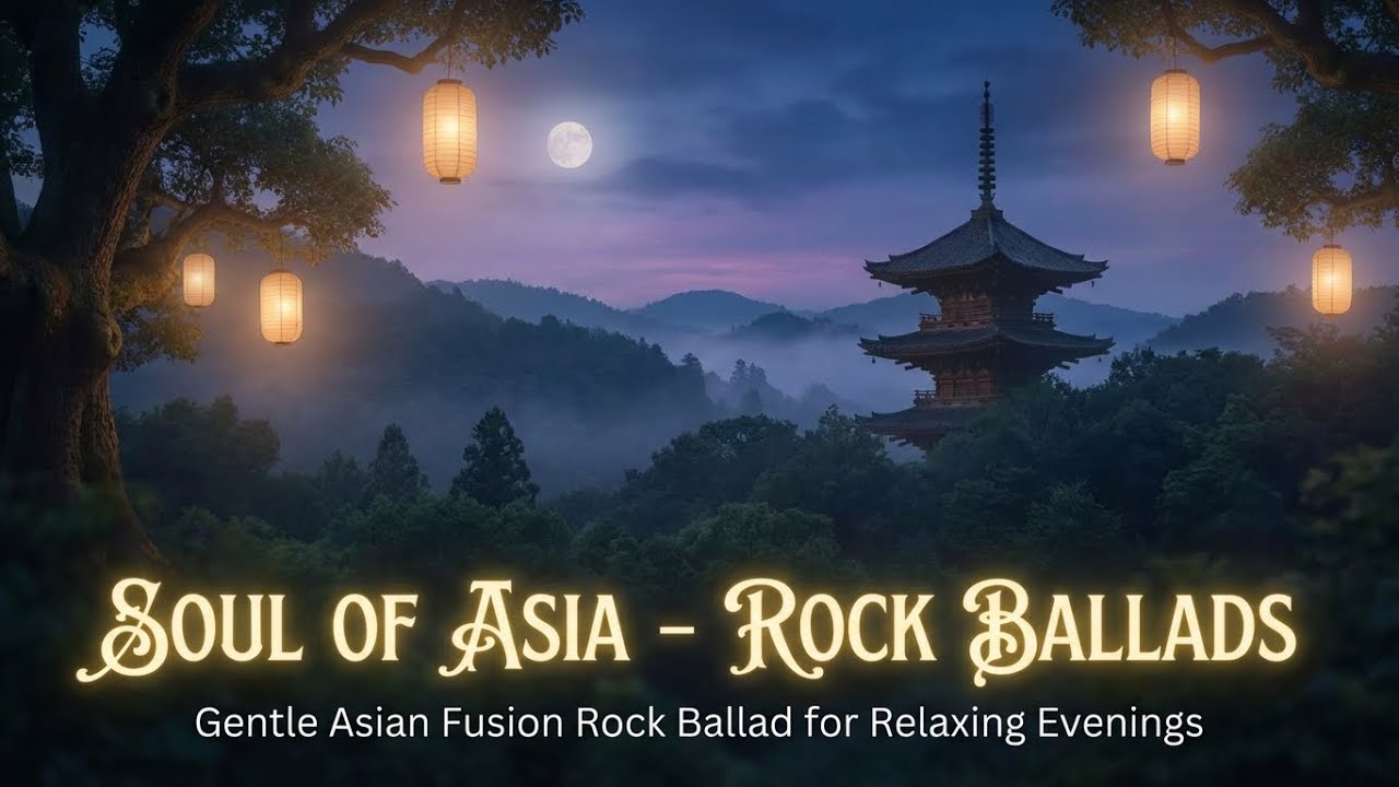 Soul of Asia – Rock Ballads | Gentle Asian Fusion Rock Ballad for ...