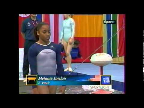 Melanie SINCLAIR (USA) vault - 2004 Cottbus EF - YouTube
