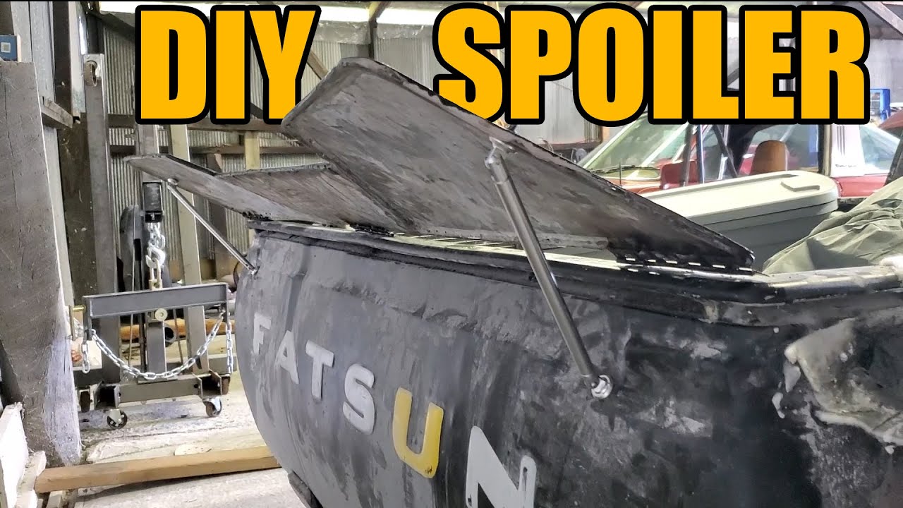 THE FATSUN PT.34: DIY REAR SPOILER - YouTube