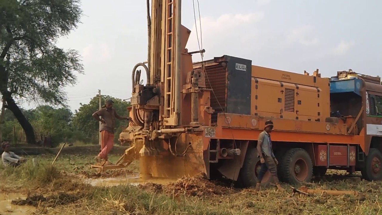 Borewell Drillng | bore drilling fails - YouTube