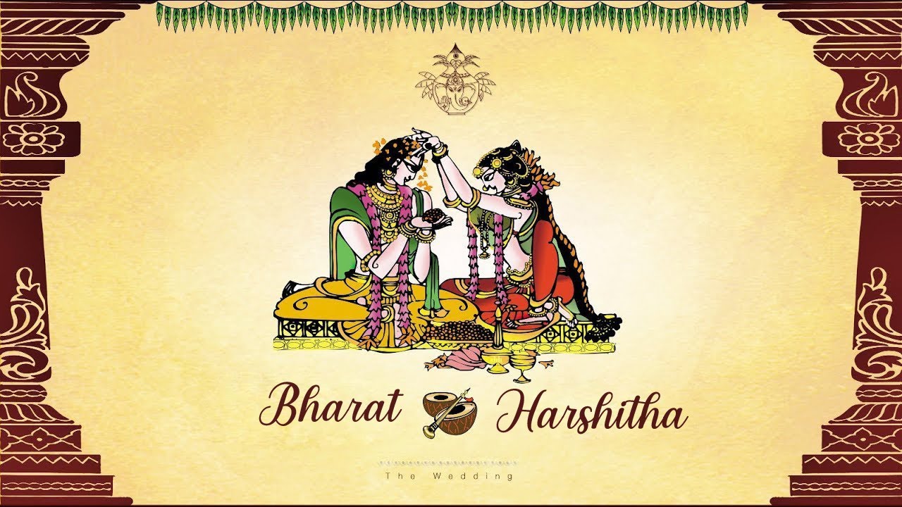 Bharat weds Sai harshitha - YouTube