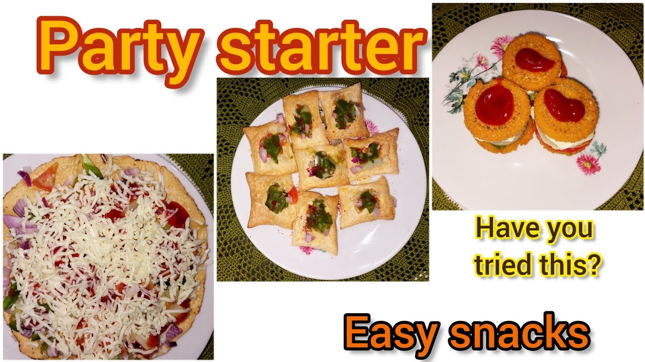 starter recipe| party starter recipe | have you tried this easy snacks ...