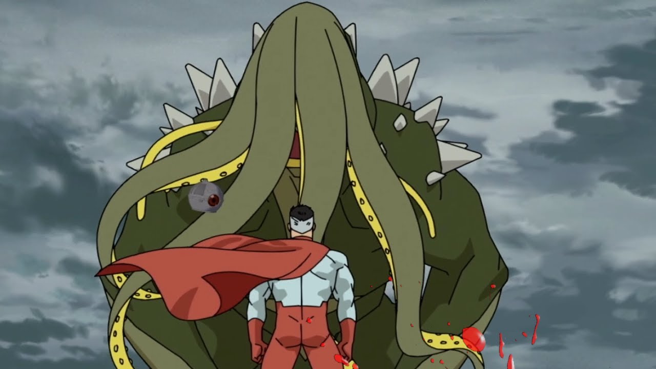 Omni man VS Monster - Kaiju Fight scene | Invincible Episode 7 - YouTube