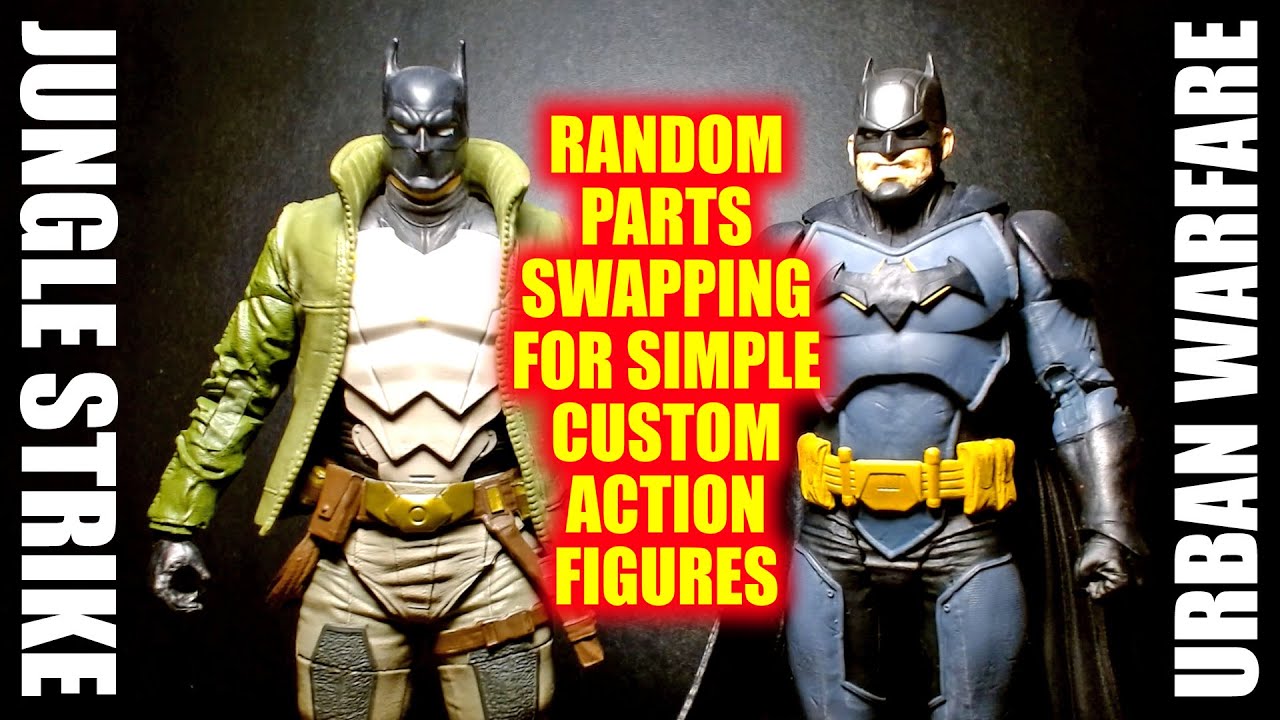 McFarlane DC Multiverse Creating Custom Action Figures Thru Simple ...