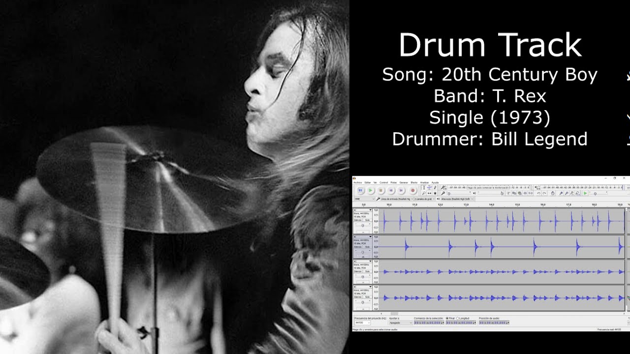 20th Century Boy (T. Rex) • Drum Track - YouTube