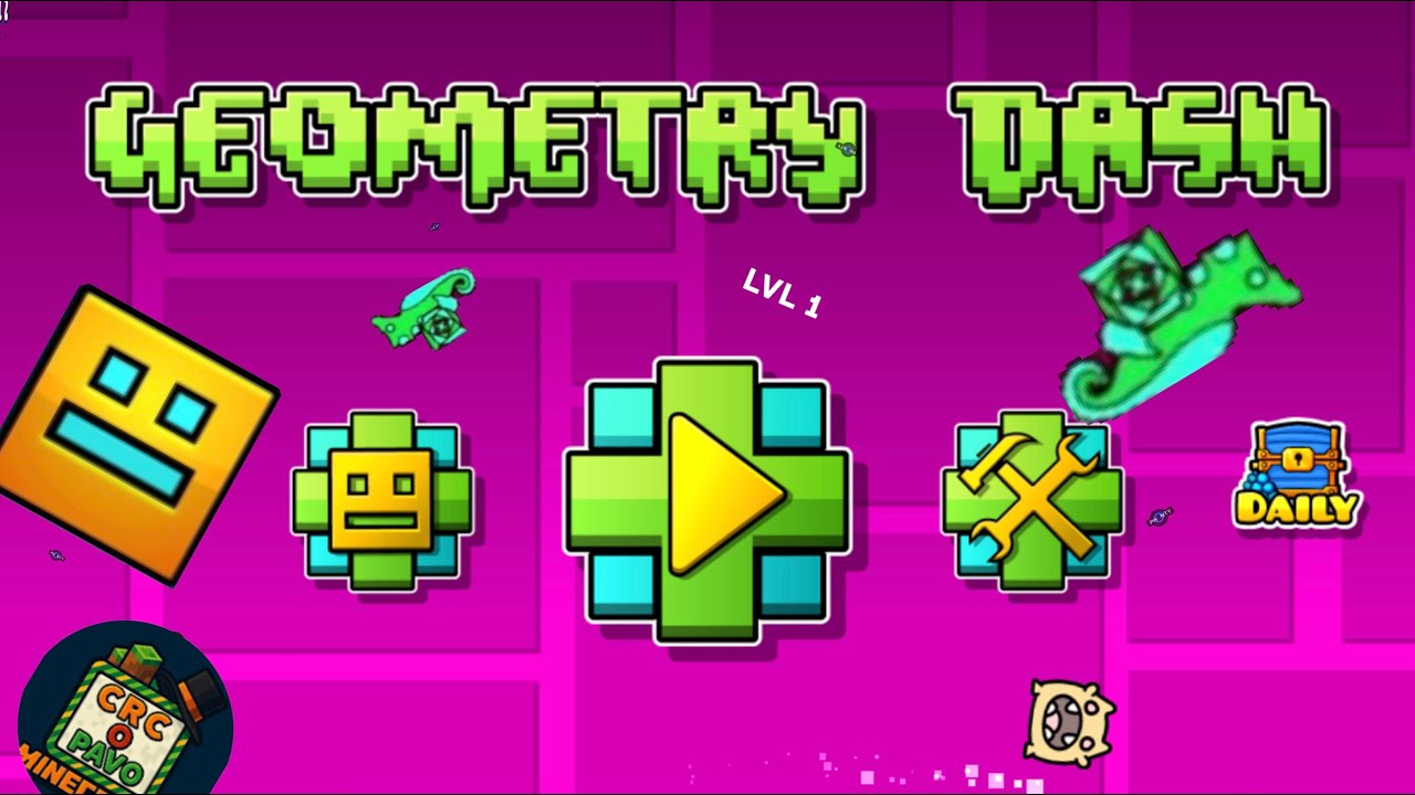 geometry dash en ROBLOX - YouTube