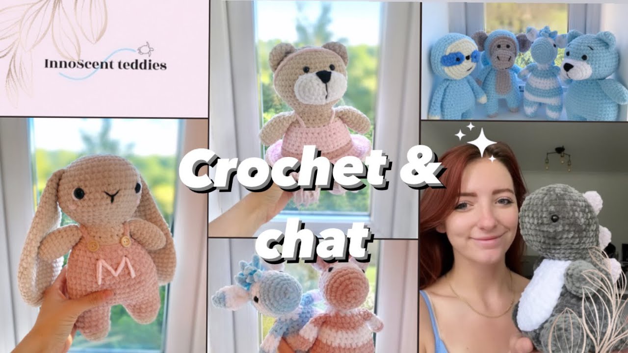 Crochet & Chat~ cozy crochet vlog w/ life updates, chit chat~plushie ...