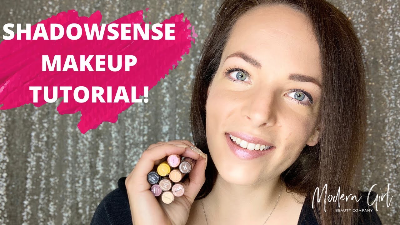 FULL FACE OF MAKEUP USING ONLY SHADOWSENSE - MODERN GIRL BEAUTY COMPANY - YouTube