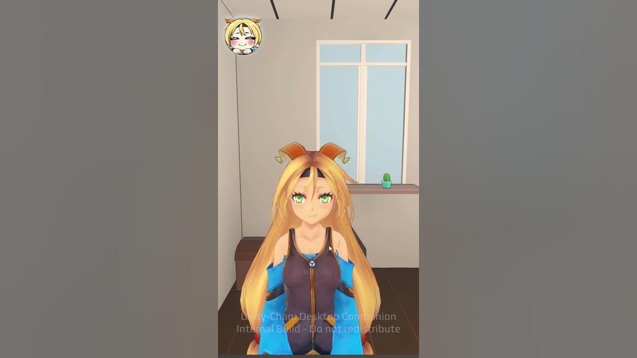 Unity-Chan: Desktop Companion - Photo Storytelling! #devlog #unitychan - YouTube