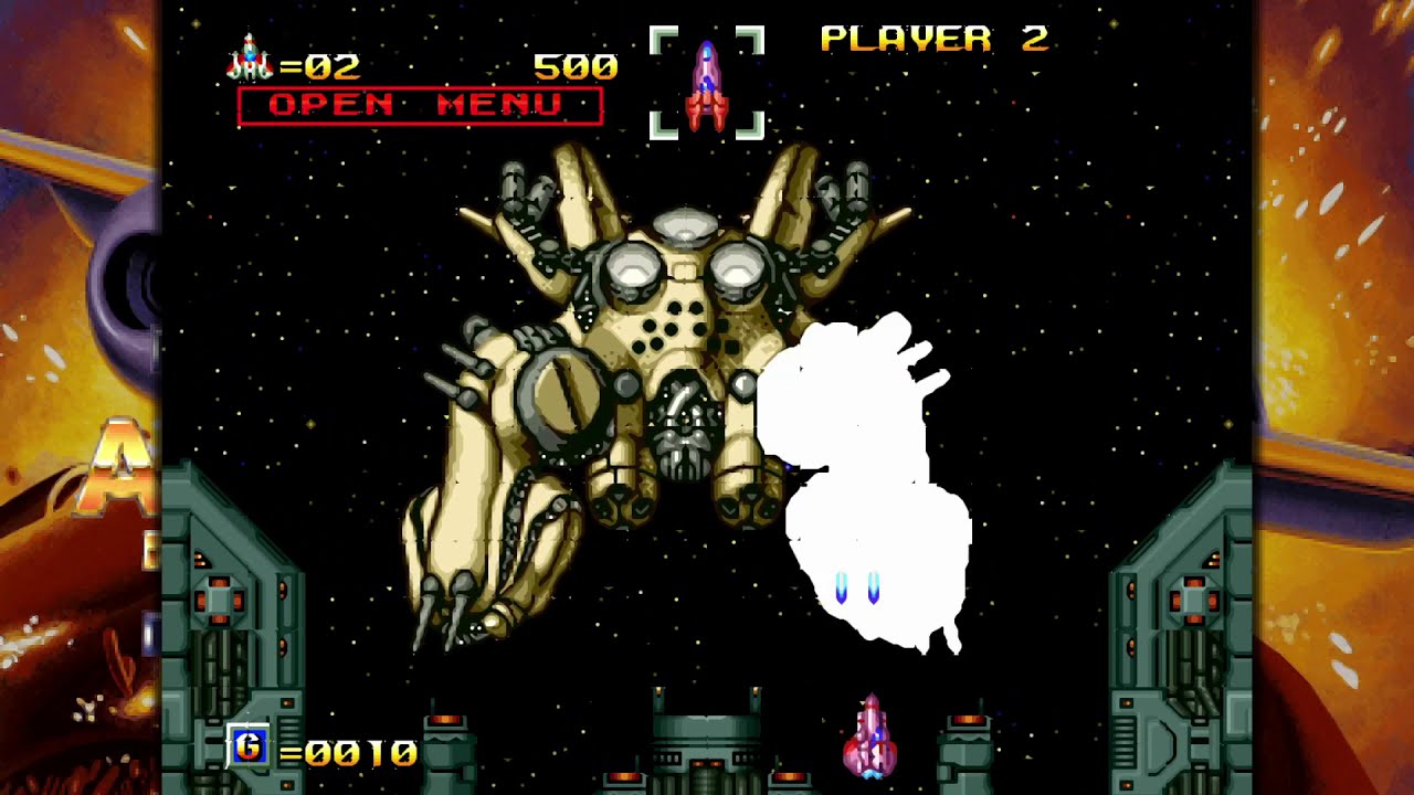 Alpha Mission II - HD PSP Gameplay - PPSSPP - YouTube