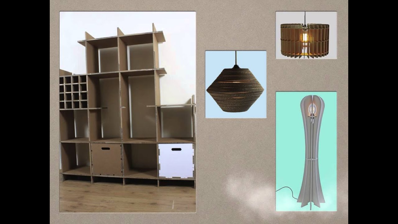 Karton Design; Alles kan van Karton! - YouTube