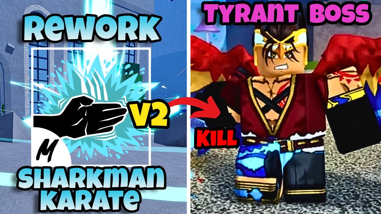 Unlock Sharkman Karate V2: How to Spawn the Tyrant Boss! | Blox Fruits ...