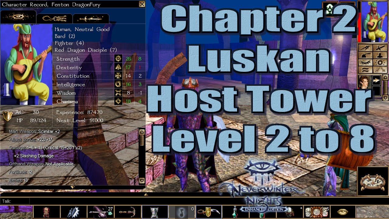 Nevewinter Nights Enhanced Edition Chapter 2 Luskan Host Tower Level 2 ...