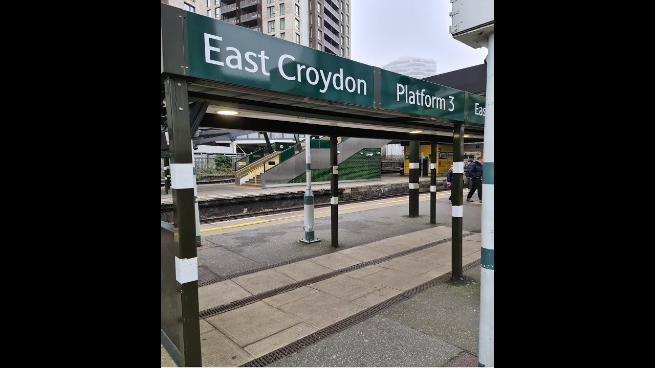 Southern Trains - (Fast) East Croydon to London Bridge - from my ...