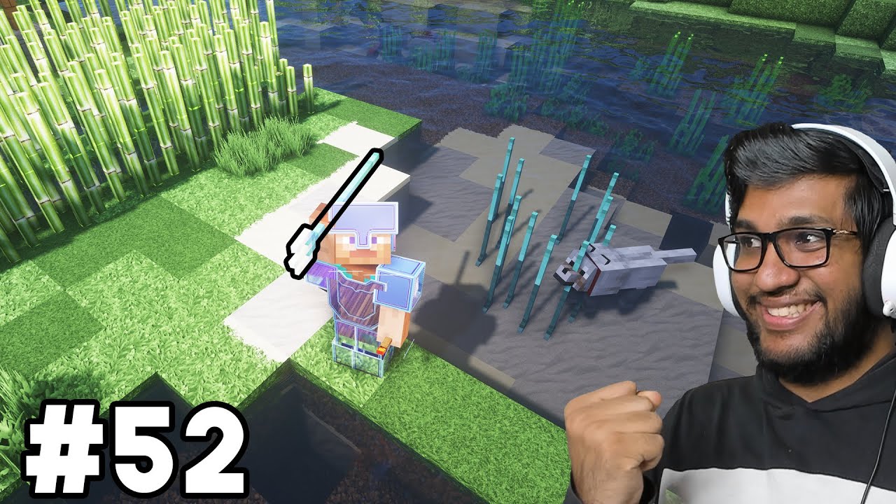 I MADE INFINITE TRIDENT IN MINECRAFT KHATARNAK GRAPHICS PART 52 ...