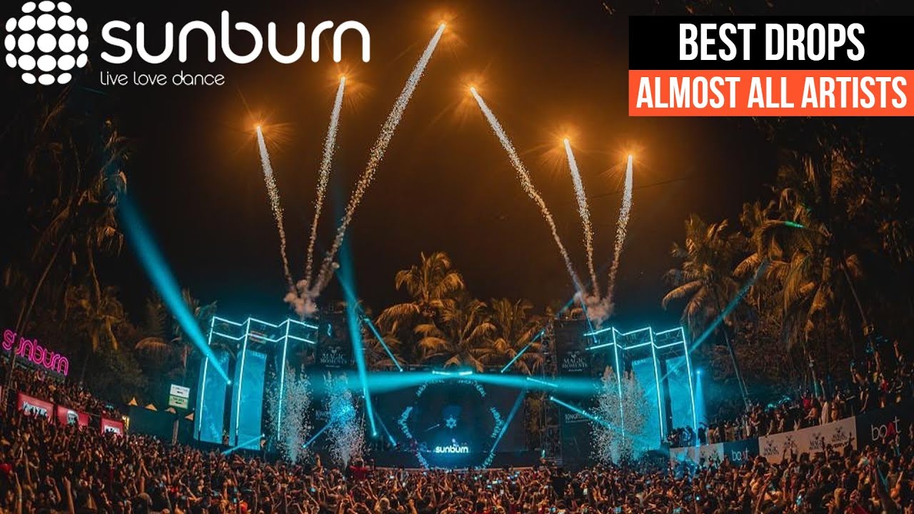 SUNBURN GOA 2021 - BEST DROPS - YouTube