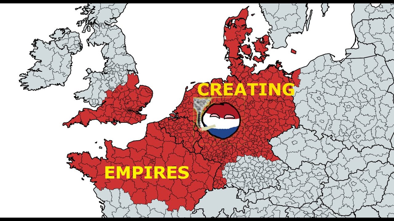 Creating empires for countries - YouTube