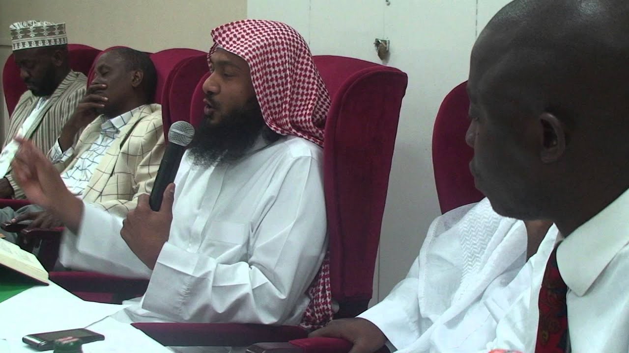 (1/2) Ugandan Muslim Youth London | Shaikh Imran Nauth - YouTube