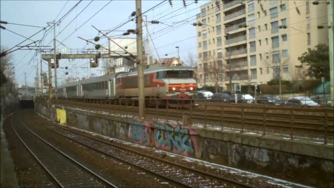 SNCF -trains corail ( Normandie ) - YouTube