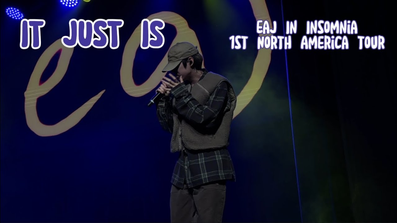 eaJ -(It Just Is) 4K“In Insomnia” 1st NA Tour in SF 231105 - YouTube