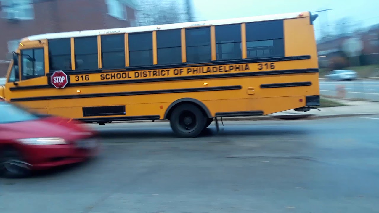 School District of Philadelphia Bus - YouTube