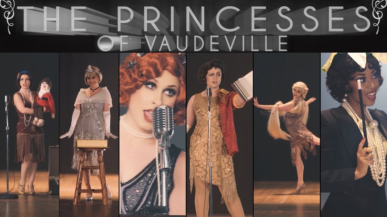 Disney Princesses as 20s Vaudeville Performers! - YouTube