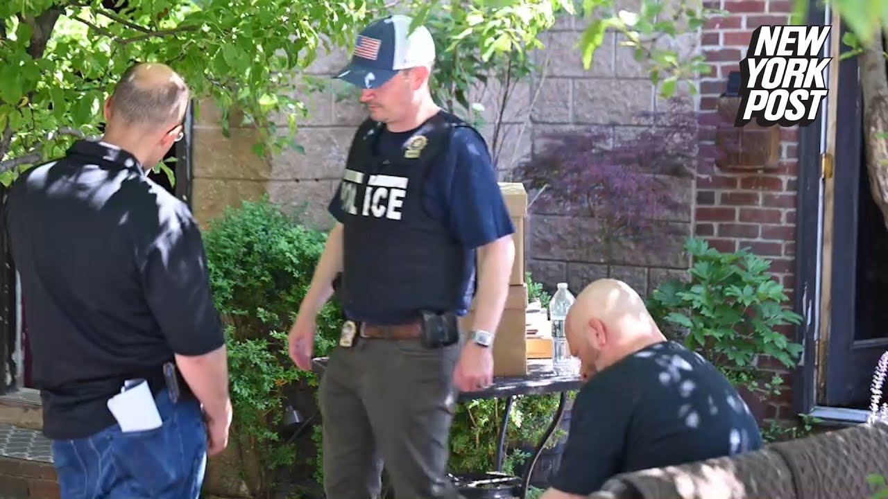 NYPD Drug Enforcement agents collect evidence following a drug bust on ...