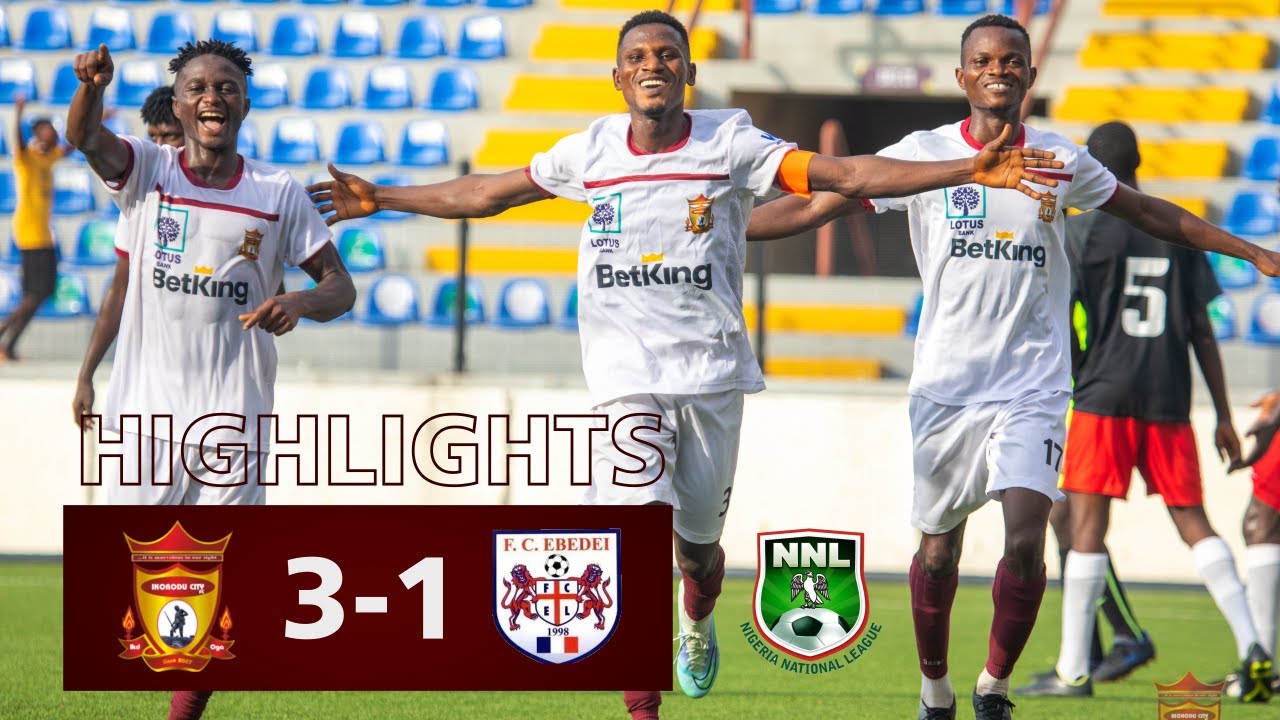 Ikorodu City vs Ebedei FC Highlights - YouTube