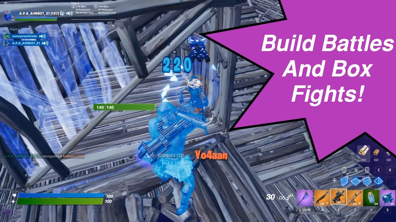 How to Build Battle and Box fight! - YouTube