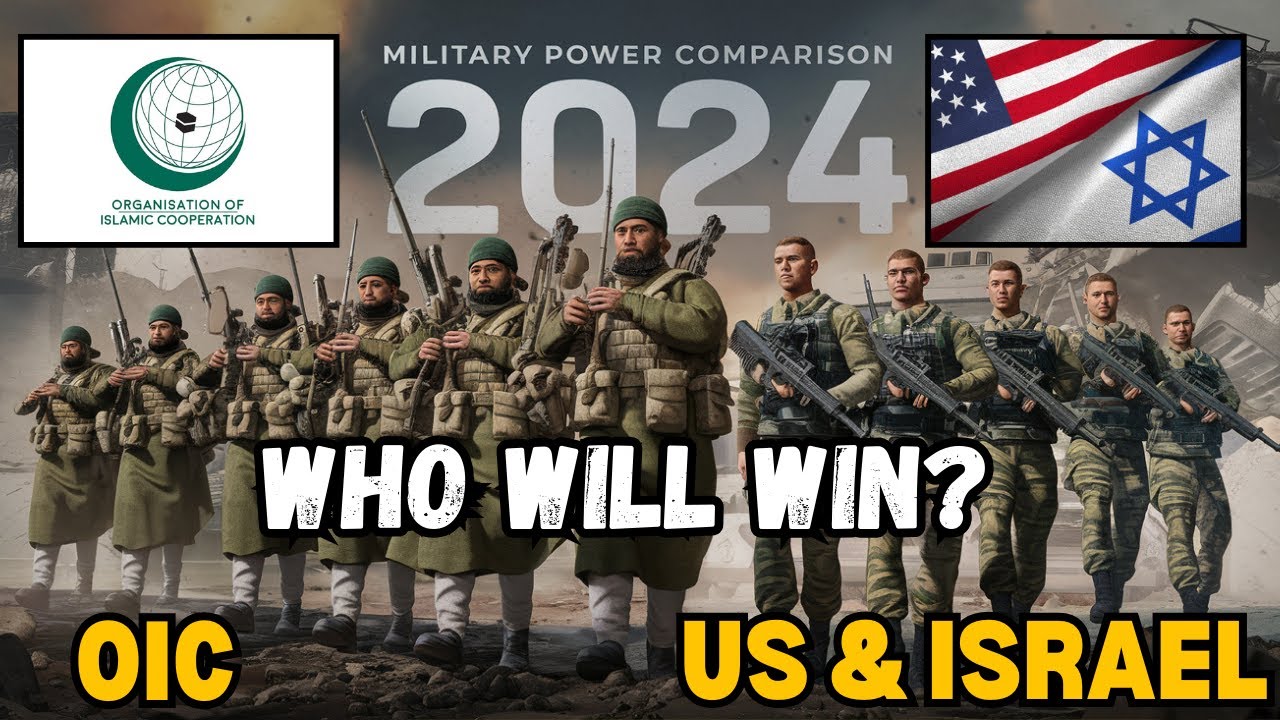 USA & Israel vs OIC | OIC vs Israel military power comparison 2024|USA ...