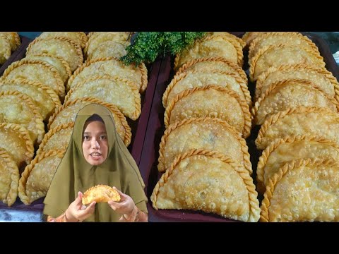 RESEP 50 BIJI PASTEL BASAH || BERHASIL‼️ Kulitnya bruntusan, gurih, kokoh dan renyah ‼️