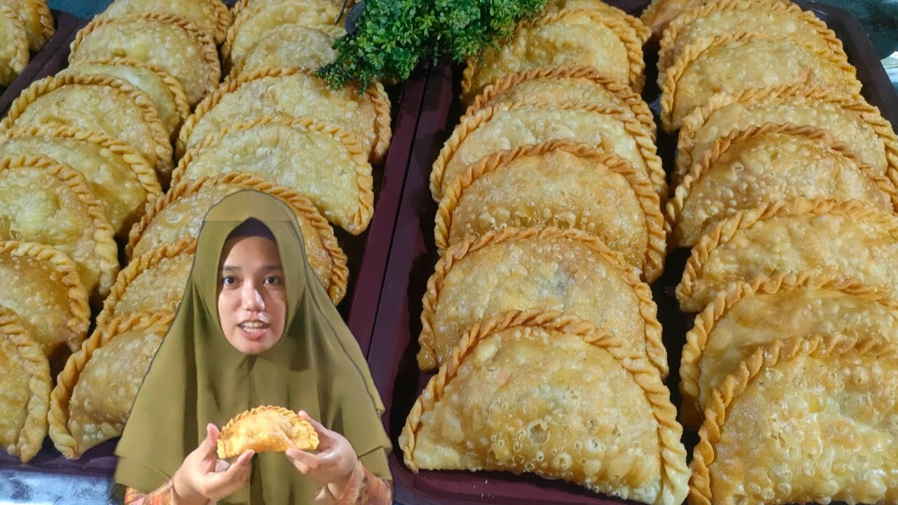 RESEP 50 BIJI PASTEL BASAH || BERHASIL‼️ Kulitnya bruntusan, gurih ...