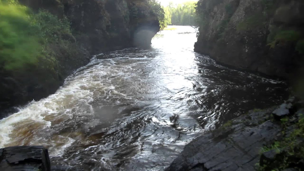 Partridge Falls, Pigeon River - YouTube
