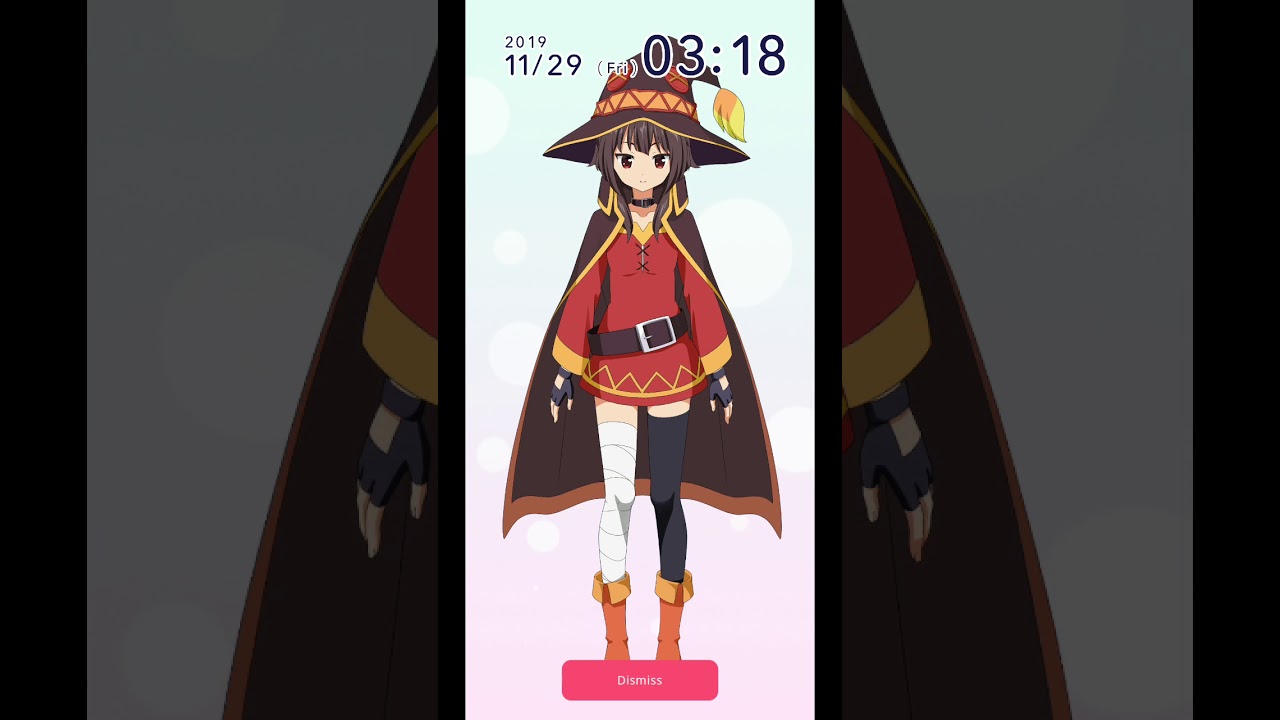 ISEKAI App Megumin Morning Alarm - YouTube