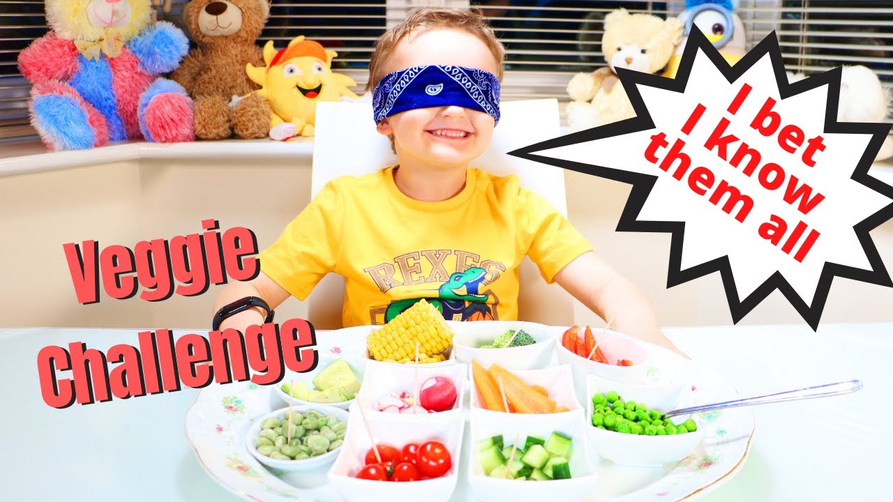 Vegetable Challenge Video - Guess the Vegetable Challenge - YouTube